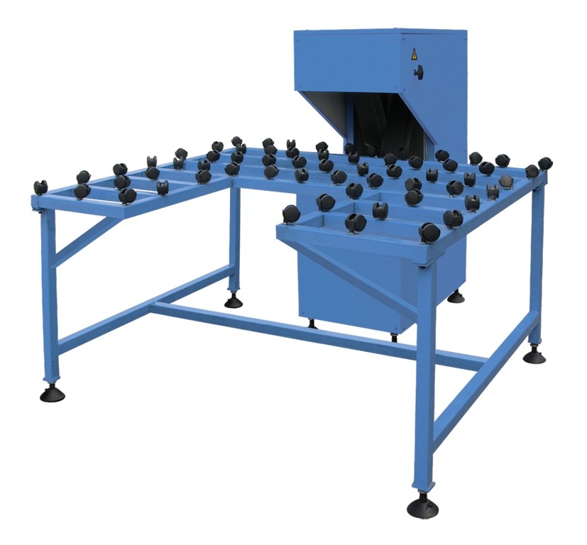 High Speed Round Glass Edge Grinding Machine With Two Abrasive Belts 3kw