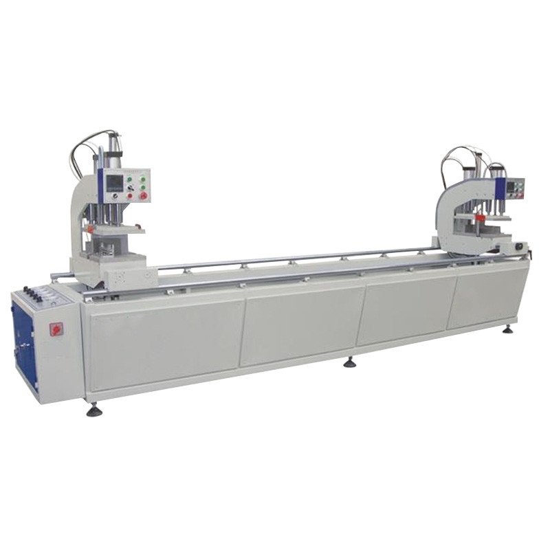 Double Heads Welding UPVC Window Machine , Plastic Window Welder Machine